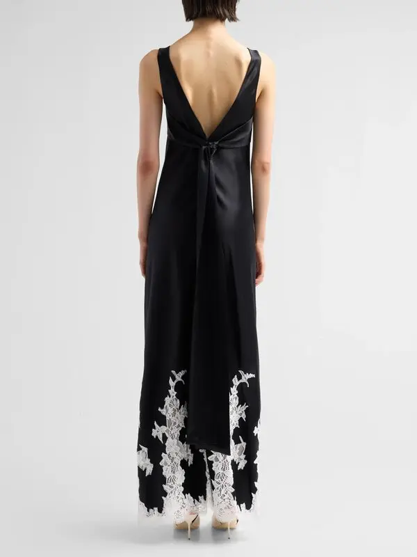 Simkhai Lea Lace Insert Maxi Dress