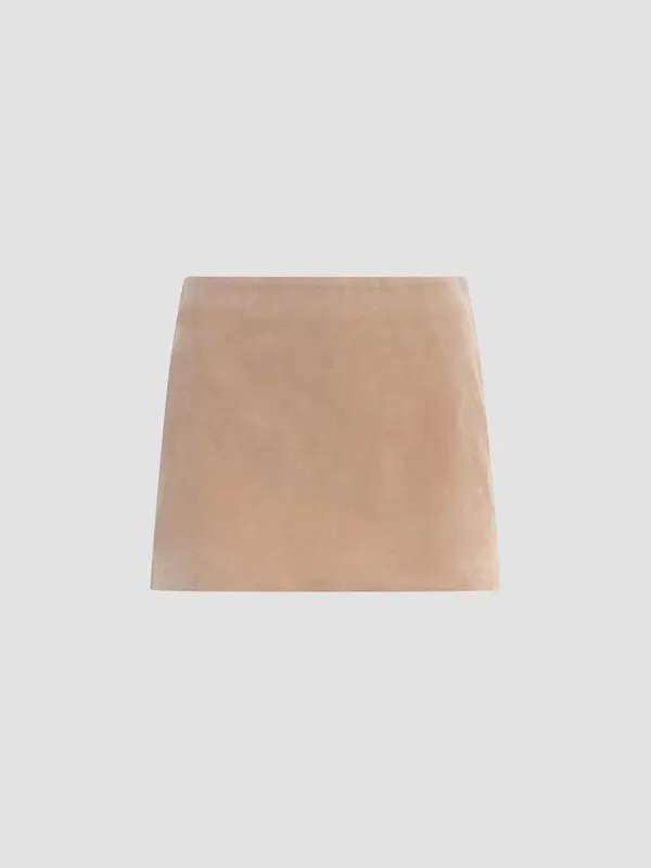 Joe's Jeans Vegan Suede Miniskirt