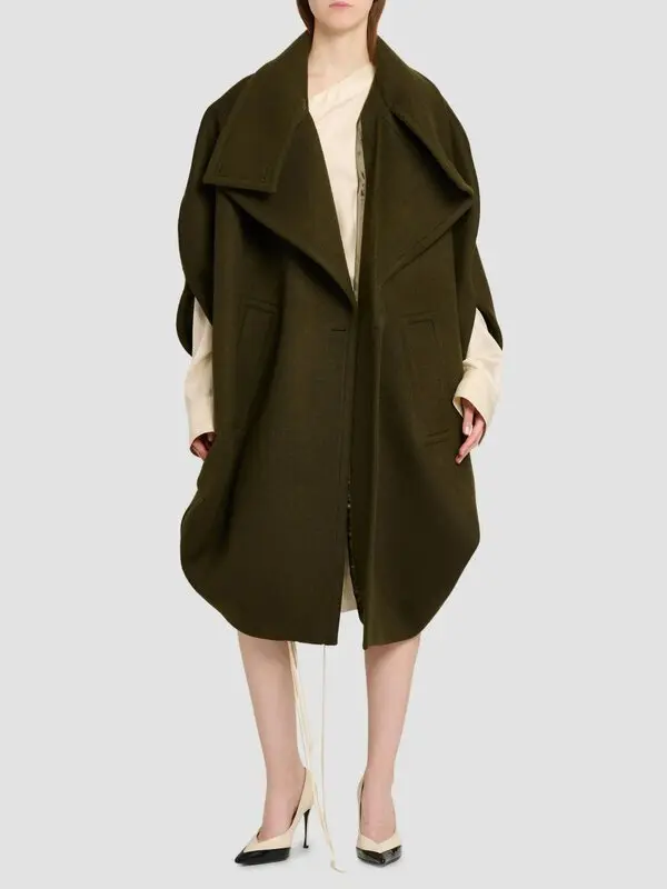 FERRAGAMO Wool-cashmere Single-breasted Coat