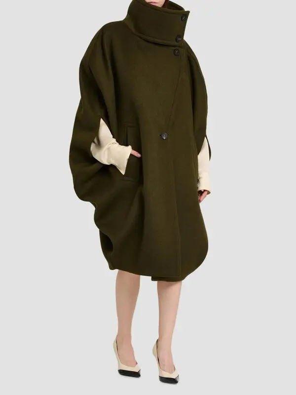 FERRAGAMO Wool-cashmere Single-breasted Coat