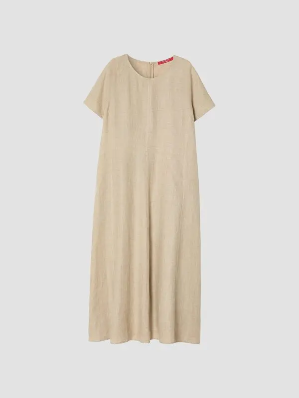 Marina Rinaldi Faded Linen Dress