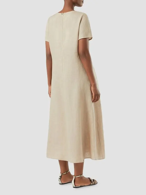 Marina Rinaldi Faded Linen Dress