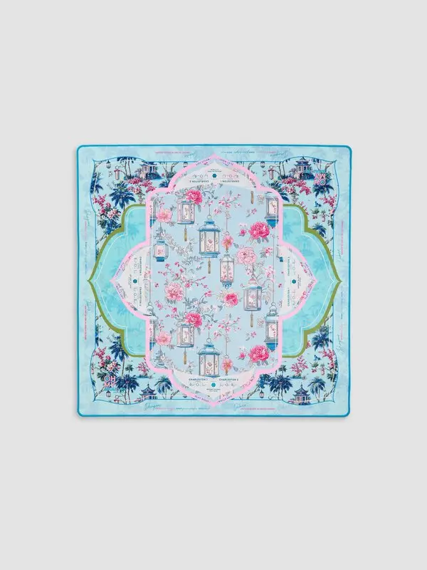 OH MY MAHJONG Drake Radiance Mat - Blue