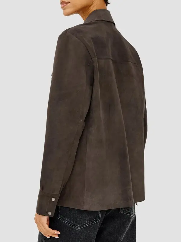 Rails Dean Suede Spread-collar Jacket