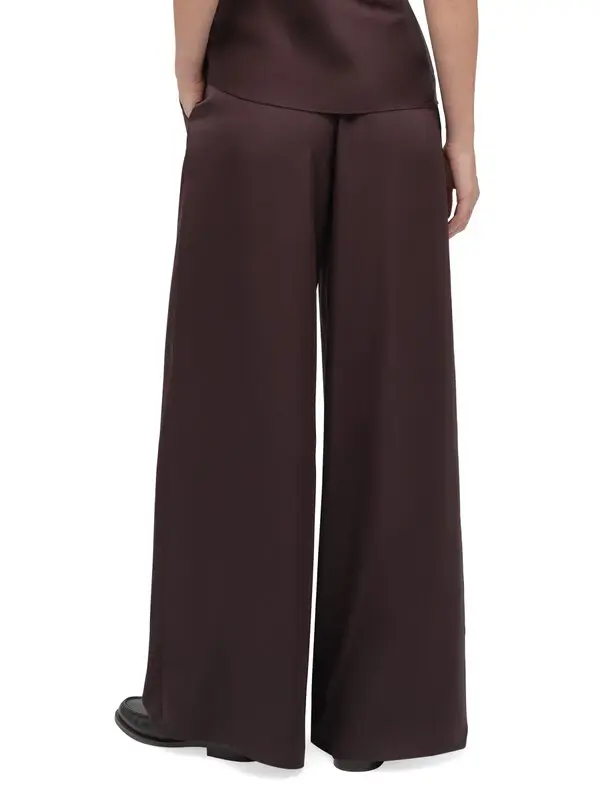 FAVORITE DAUGHTER The Everything Satin Wide-leg Pants