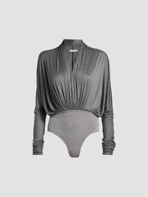 Co Gathered Jersey Bodysuit
