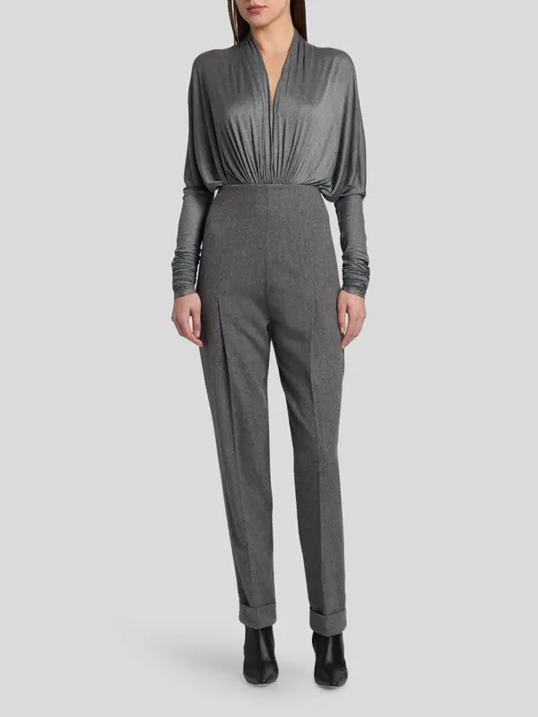 Co Gathered Jersey Bodysuit