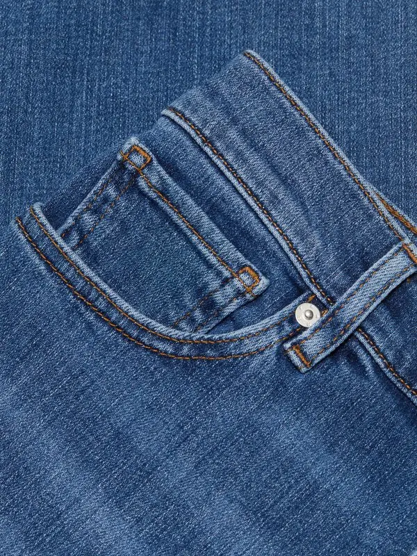 FRAME Le Sleek Straight-leg Crop Jeans