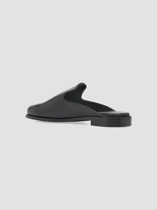 Casablanca Leather Loafer Mules