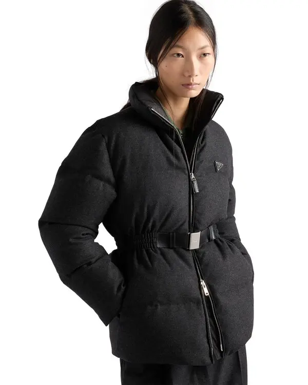 Prada Re-wool Down Jacket
