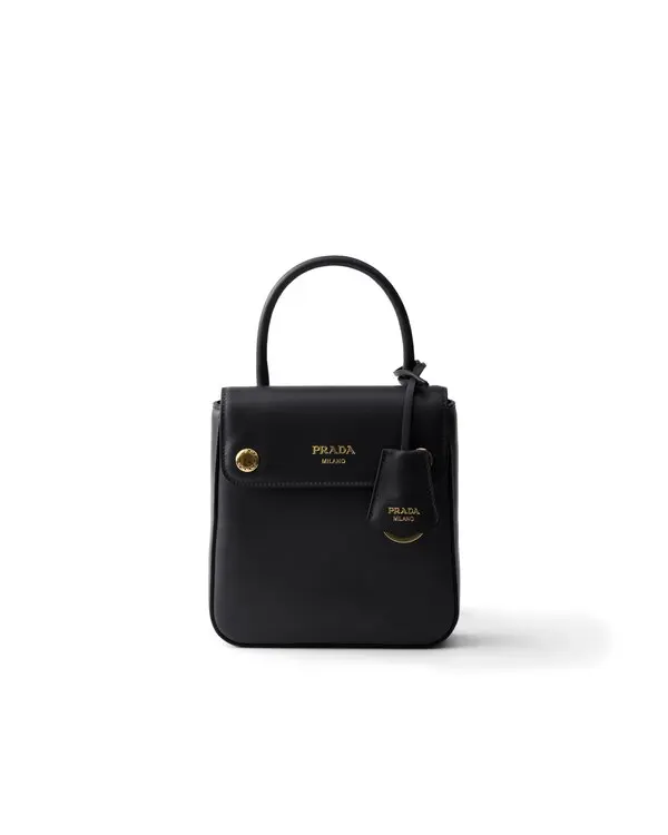 Prada Carry Mini Leather Handbag