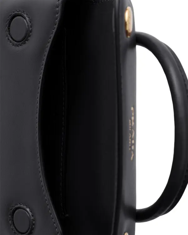 Prada Carry Mini Leather Handbag