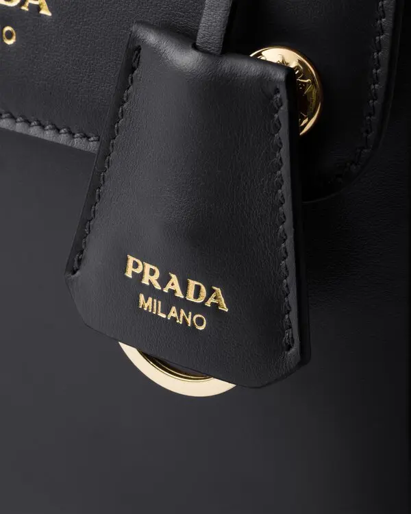 Prada Carry Mini Leather Handbag