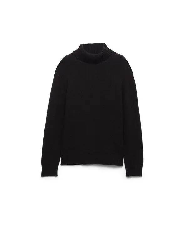 Prada Re-cashmere Turtleneck Sweater - Grey