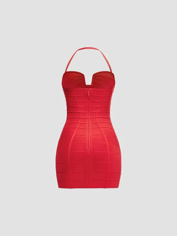 Herve Leger Holly Bandage Minidress