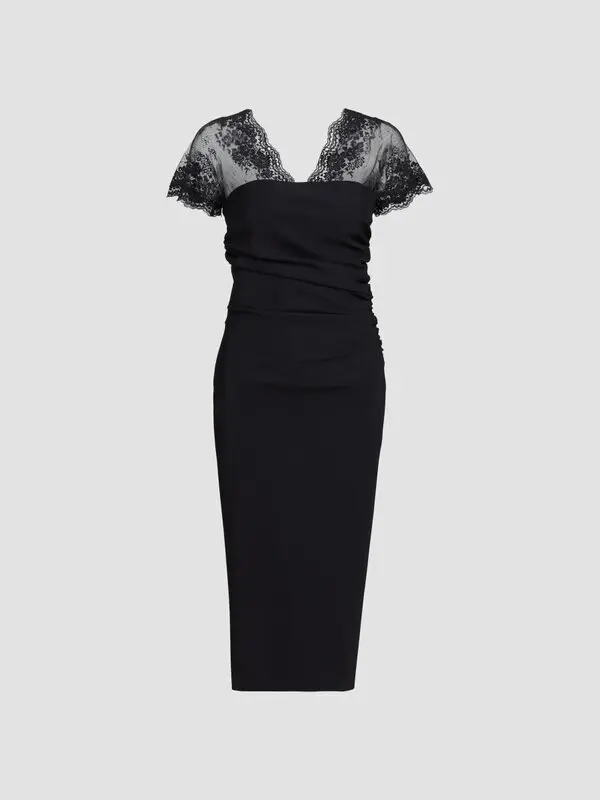 Chiara Boni La Petite Robe Genic Lace Midi-dress