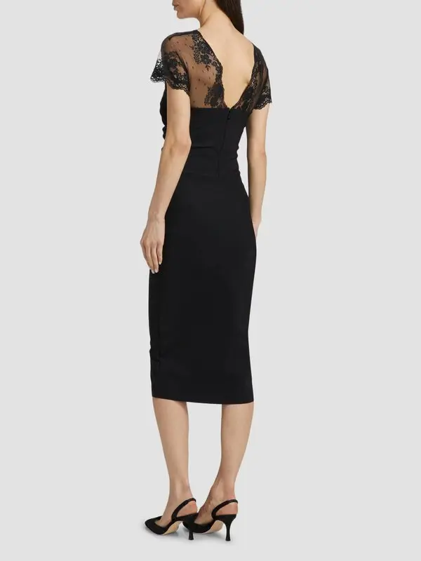 Chiara Boni La Petite Robe Genic Lace Midi-dress