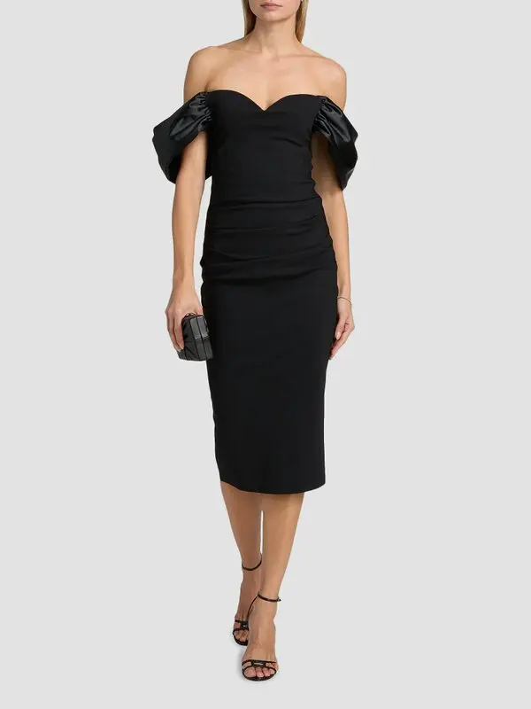 Chiara Boni La Petite Robe Silvya Off-the-shoulder Cocktail Dress
