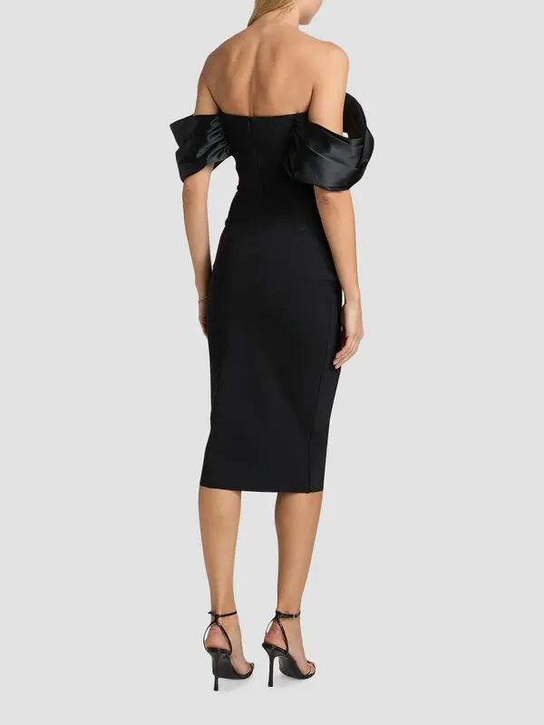 Chiara Boni La Petite Robe Silvya Off-the-shoulder Cocktail Dress