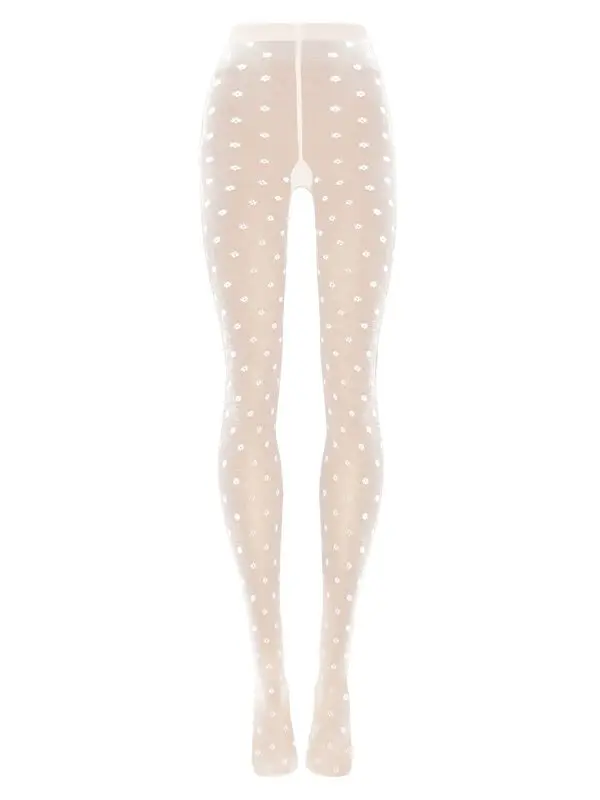 Wolford Daisy Embroidered Tights