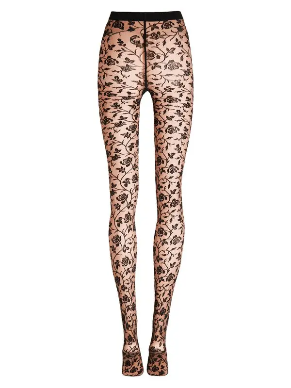 Wolford Rose Tights - Fairly Light