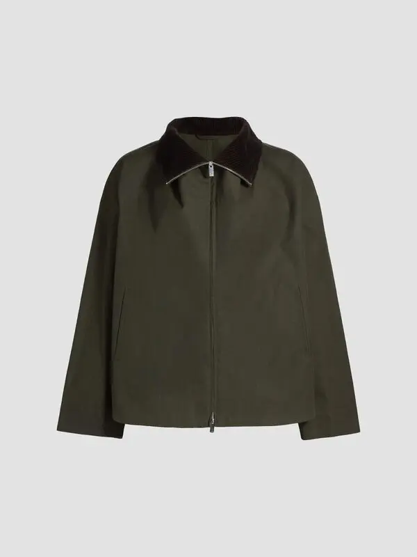 TOTEME Funnelneck Cotton Jacket