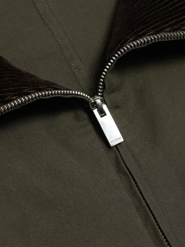 TOTEME Funnelneck Cotton Jacket