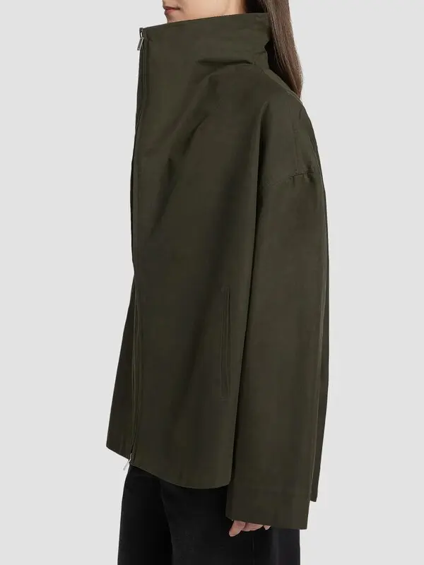 TOTEME Funnelneck Cotton Jacket