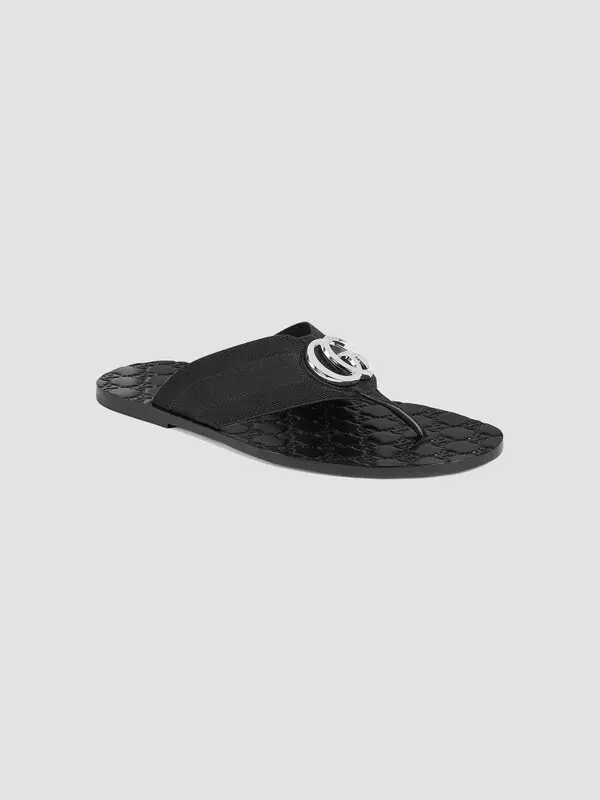 Gucci Riviera Logo Flip-flops