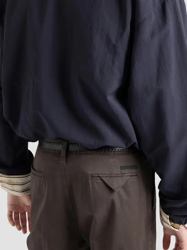 Prada Gart-dyed Cotton Pants