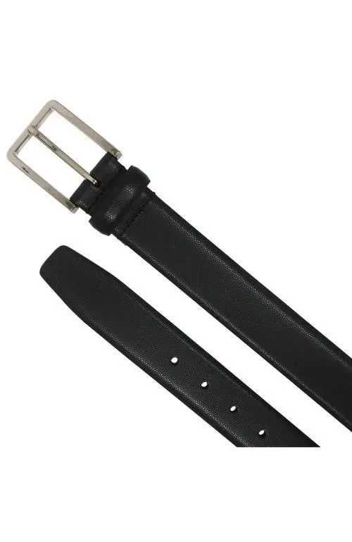 Brooks Brothers Top Grain Leather Embossed Belt