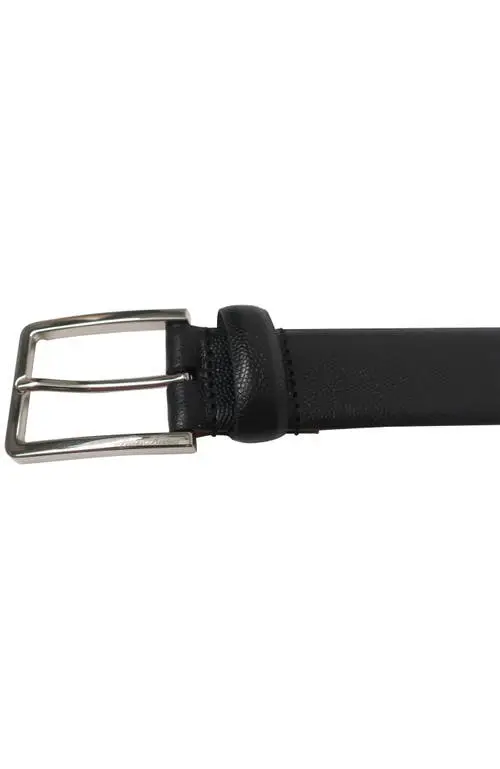 Brooks Brothers Top Grain Leather Embossed Belt