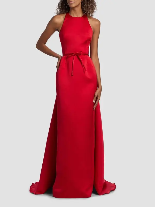 Prabal Gurung Caroline Sleeveless Satin Gown