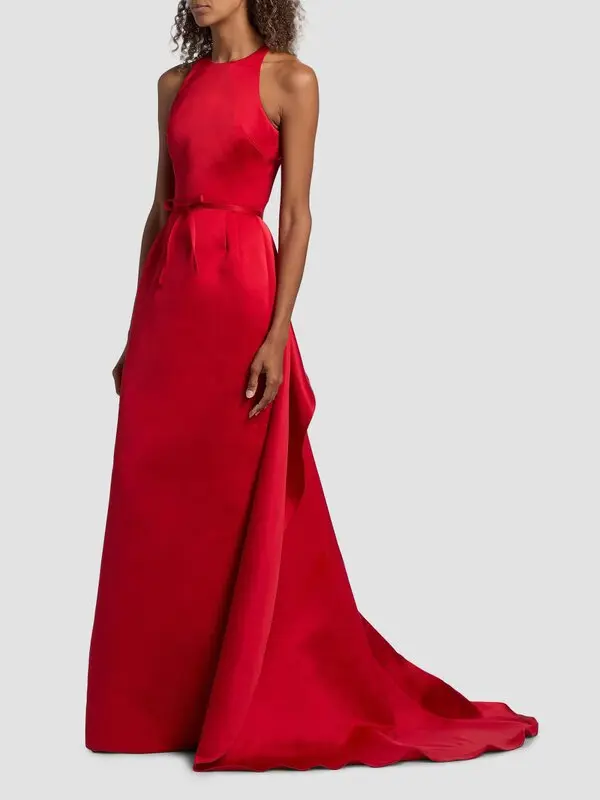 Prabal Gurung Caroline Sleeveless Satin Gown