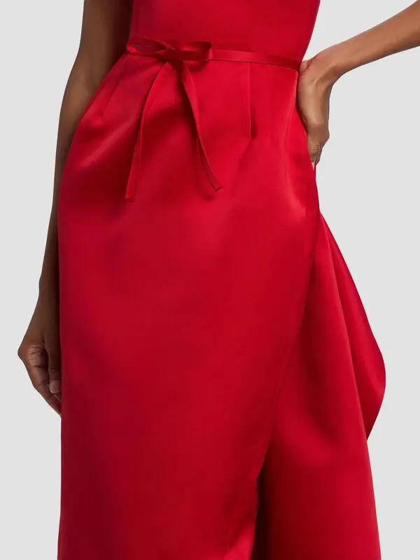 Prabal Gurung Caroline Sleeveless Satin Gown