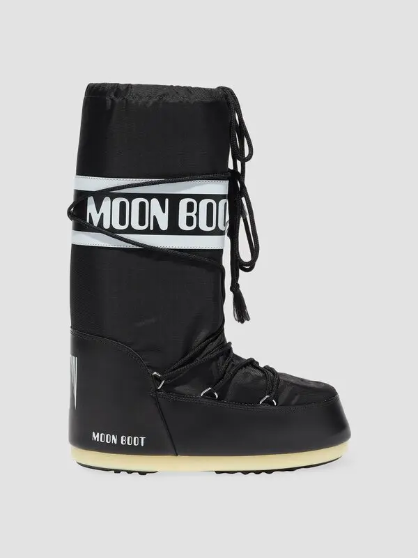 Moon Boot Icon Nylon Boots - Black
