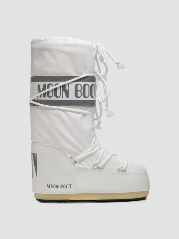 Moon Boot Icon Nylon Boots - White