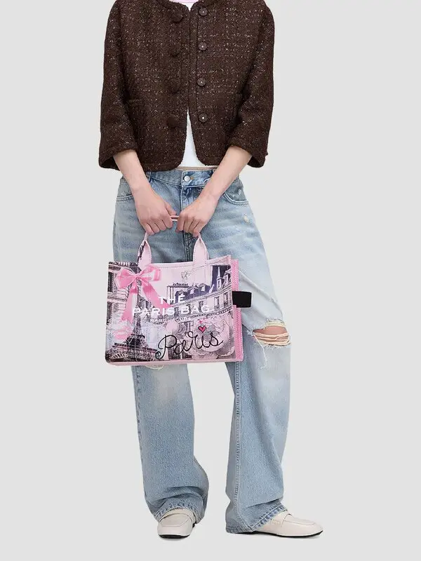 Marc Jacobs The City Collection Medium Cotton-blend Tote Bag