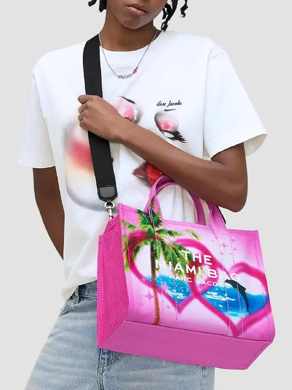 Marc Jacobs The City Medium Cotton-blend Tote Bag