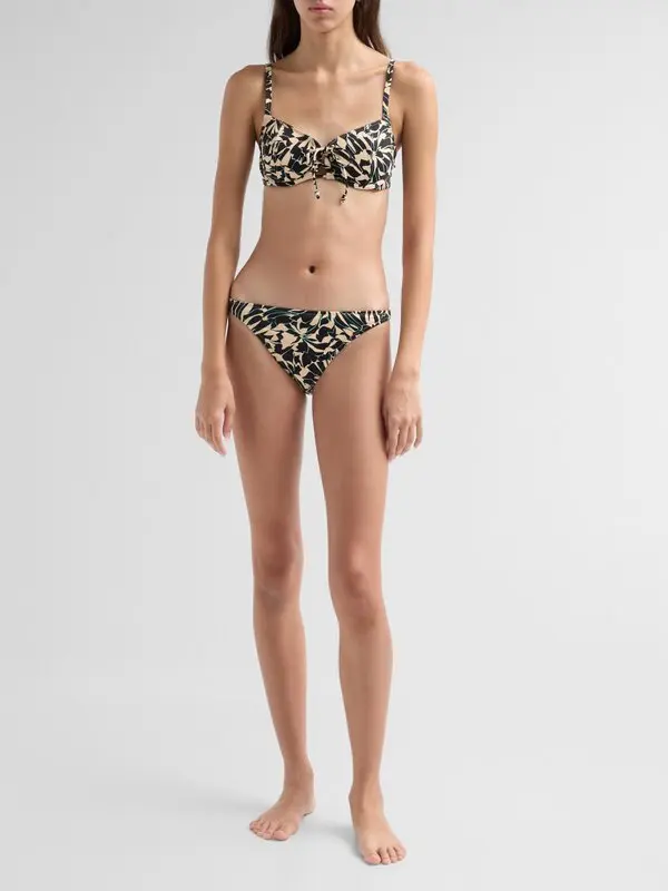 Ulla Johnson Mallorca Printed Bikini Bottom