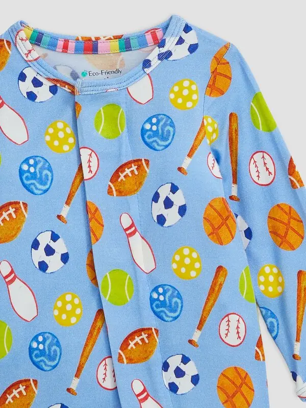 MAGNETIC ME Baby's Sports-print Footie