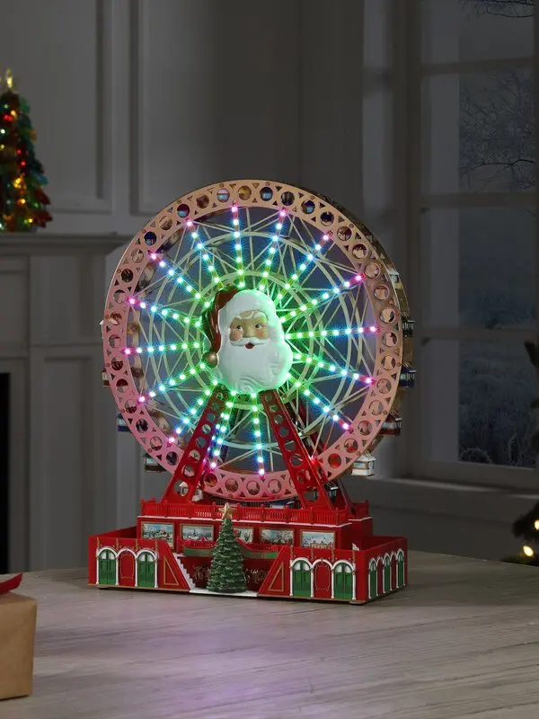 MR. CHRISTMAS Rgb Santa Ferris Wheel