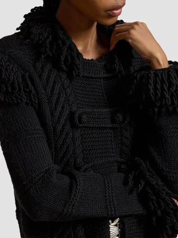 Polo Ralph Lauren Cable-knit Wool Cardigan
