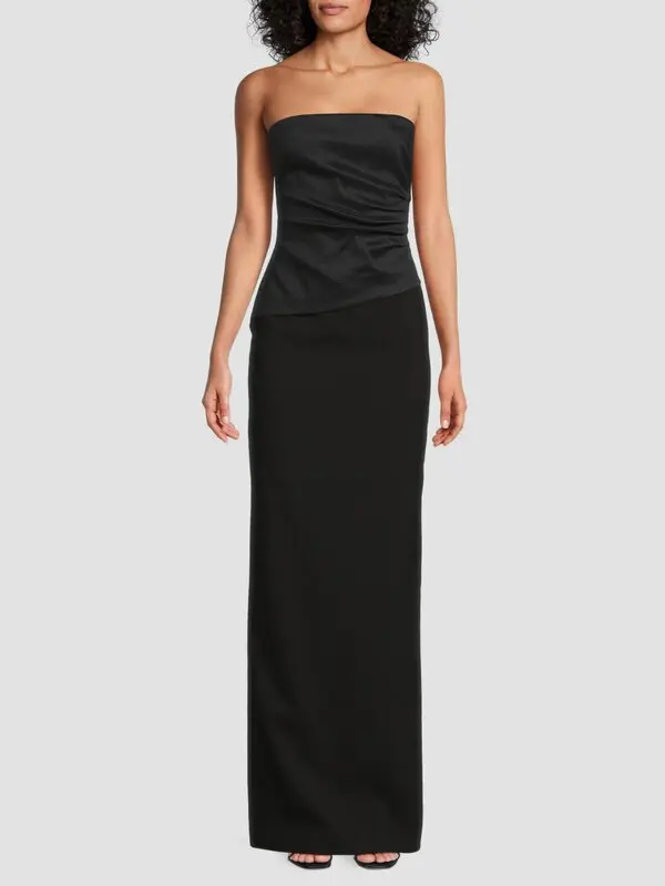 Likely Evie Strapless Column Gown