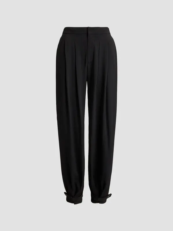 Polo Ralph Lauren Pleated Crepe Jodhpur Pants