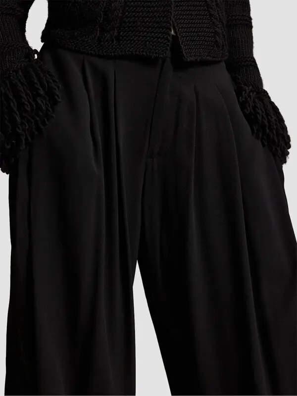 Polo Ralph Lauren Pleated Crepe Jodhpur Pants