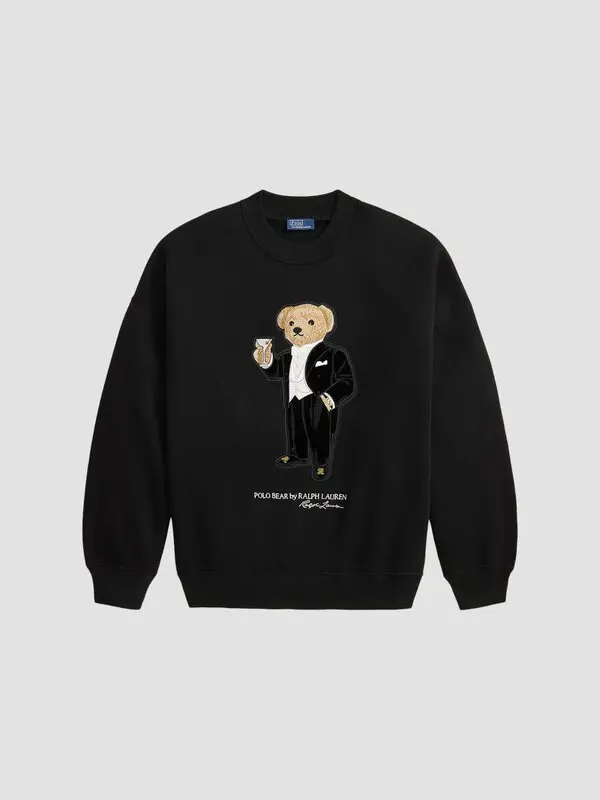 Polo Ralph Lauren Martini Polo Bear Cotton-blend Fleece Sweatshirt
