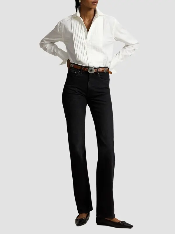 Polo Ralph Lauren High-rise Relaxed Straight-leg Jeans