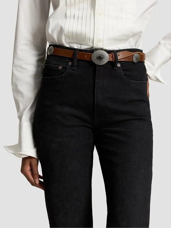 Polo Ralph Lauren High-rise Relaxed Straight-leg Jeans