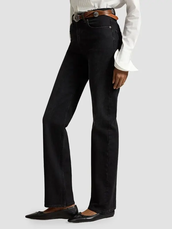 Polo Ralph Lauren High-rise Relaxed Straight-leg Jeans